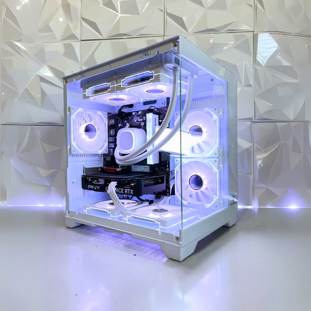 TOPAZ SNOW II PC - RTX 5060 - RYZEN 7-7700 - 32GB DDR5 - 1TB – Mike PC AU
